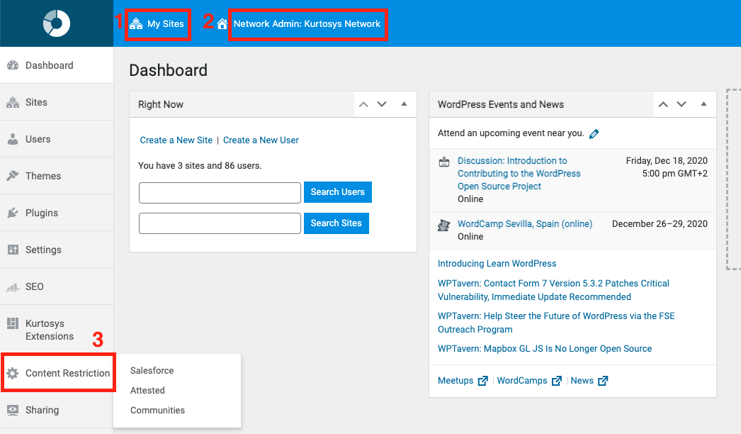 Content Restriction – Kurtosys Help